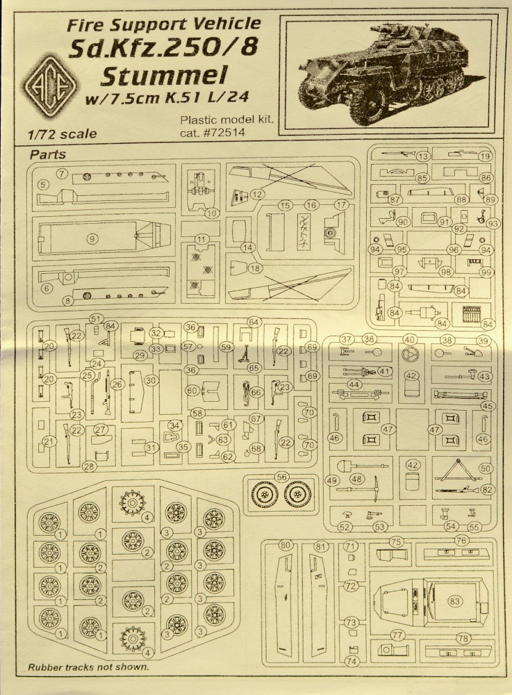 MODELIMEX Online Shop | 1/72 Sd.Kfz.250/8 L.Schutzenpanzerwagen 7,5cm ...