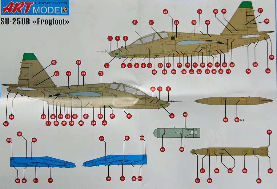 MODELIMEX Online Shop | 1/72 Sukhoi Su-25UTG FROGFOOT | your favourite ...