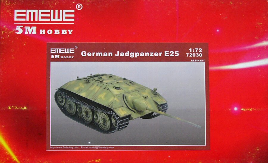 MODELIMEX Online Shop | 1/72 German Jadgpanzer E25 | your favourite ...