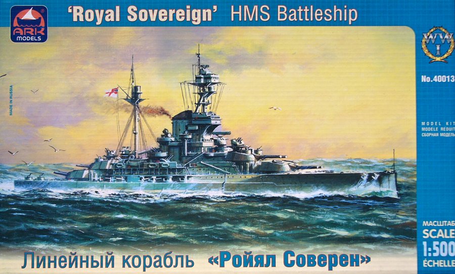 MODELIMEX Online Shop | 1/500 HMS Battleship 'Royal Sovereign' | your ...