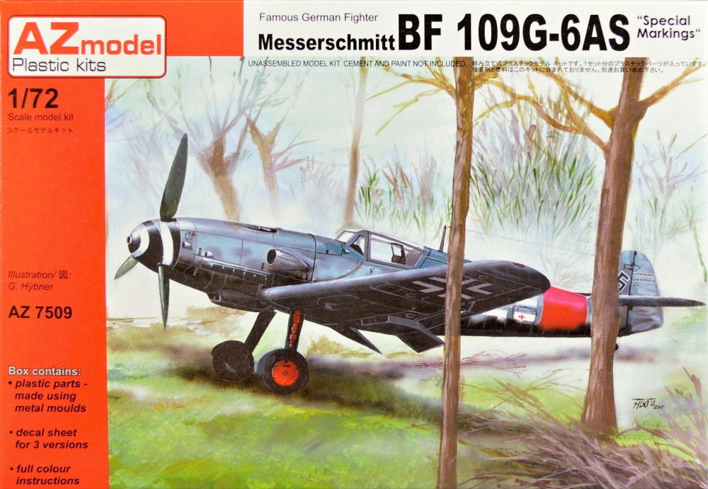MODELIMEX Online Shop | 1/72 Messerschmitt Bf 109G-6AS 'Special Markings' | your favourite model ...
