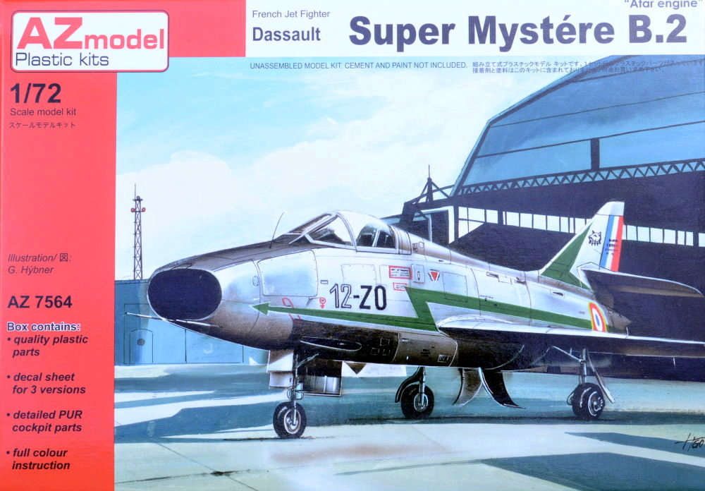 MODELIMEX Online Shop | 1/72 Dassault Super Mystére B.2 'Atar engine ...