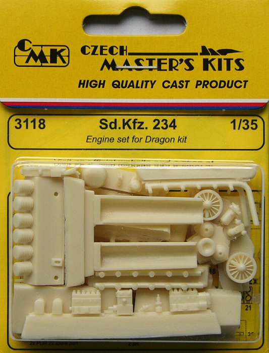 MODELIMEX Online Shop | 1/35 Sd.Kfz. 234 Engine set (DRAG) | your ...