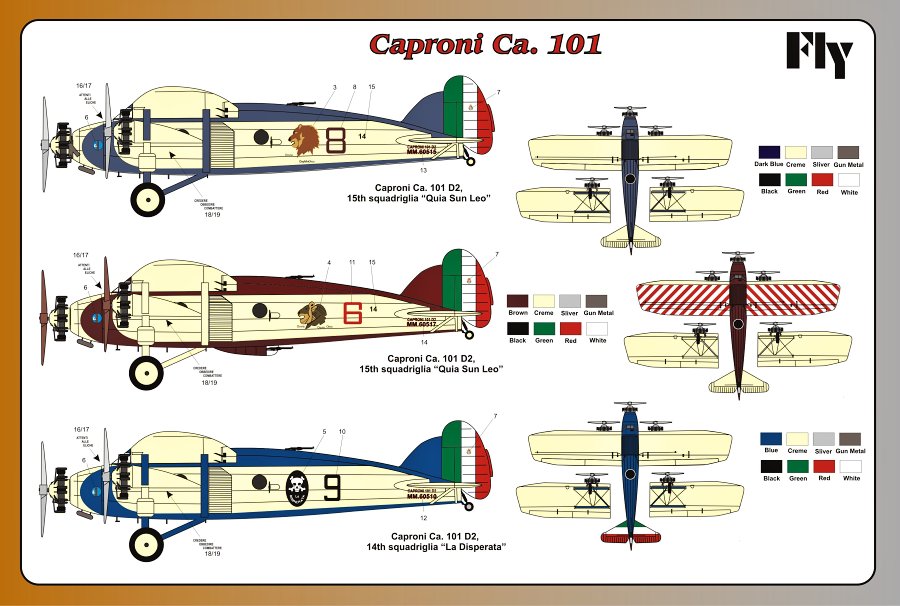 MODELIMEX Online Shop | 1/72 Caproni Ca.101 (Italian light bomber) | your favourite model shop