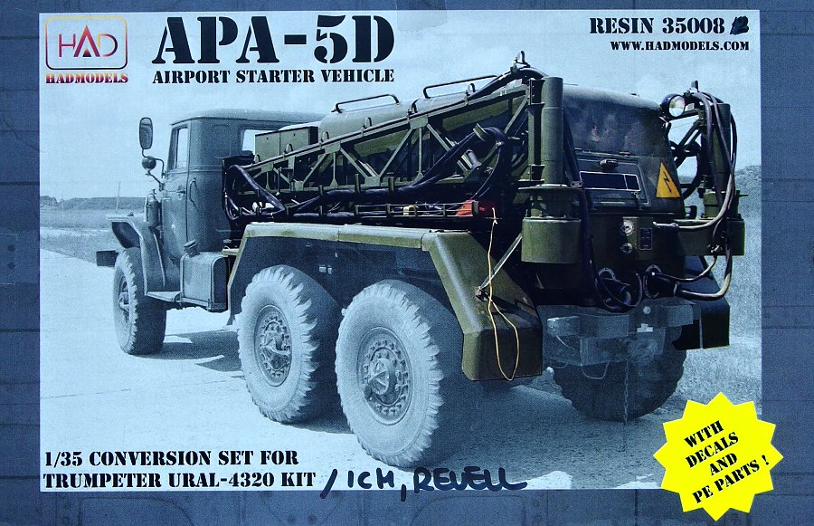 MODELIMEX Online Shop | 1/35 APA-5D Conversion set for URAL 4320 (ICM/REV) | your favourite ...