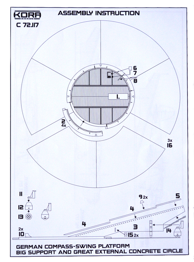 MODELIMEX Online Shop | 1/72 German Compass-Swing Platform (for He 177 ...