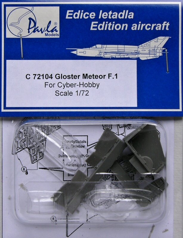 MODELIMEX Online Shop | 1/72 Gloster Meteor F.1 Cockpit Set (CYBER ...
