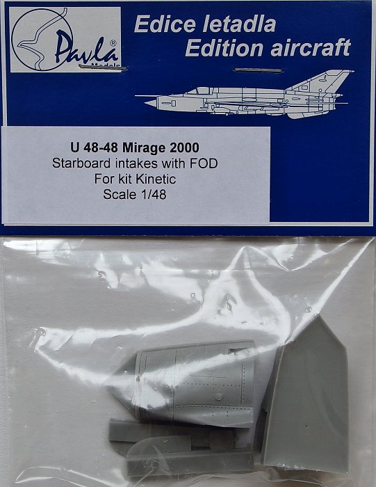 MODELIMEX Online Shop | 1/48 Mirage 2000 Starboard intakes w/ FOD (KIN ...