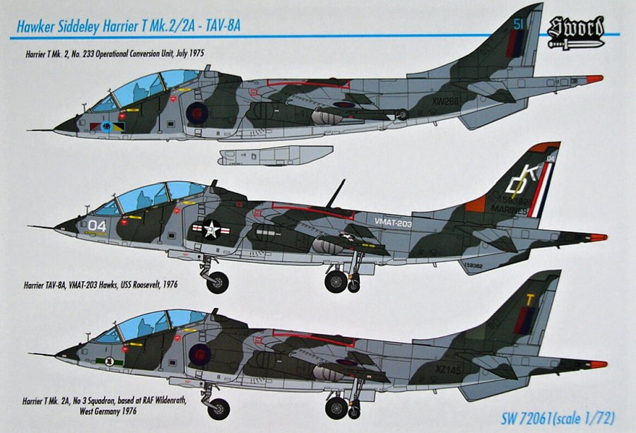 MODELIMEX Online Shop | 1/72 Harrier T Mk.2/2A - TAV-8A | your ...