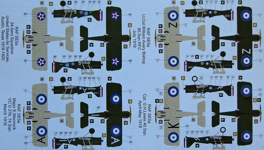 MODELIMEX Online Shop | 1/144 RAF SE5a (Double set) | your favourite ...