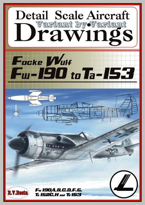 MODELIMEX Online Shop | Drawings for Fw 190 to Ta 153 (re-edition, 1/72 ...