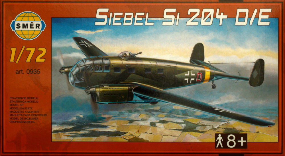 MODELIMEX Online Shop | 1/72 Siebel Si-204 D/E (2x Luftwaffe) | your ...
