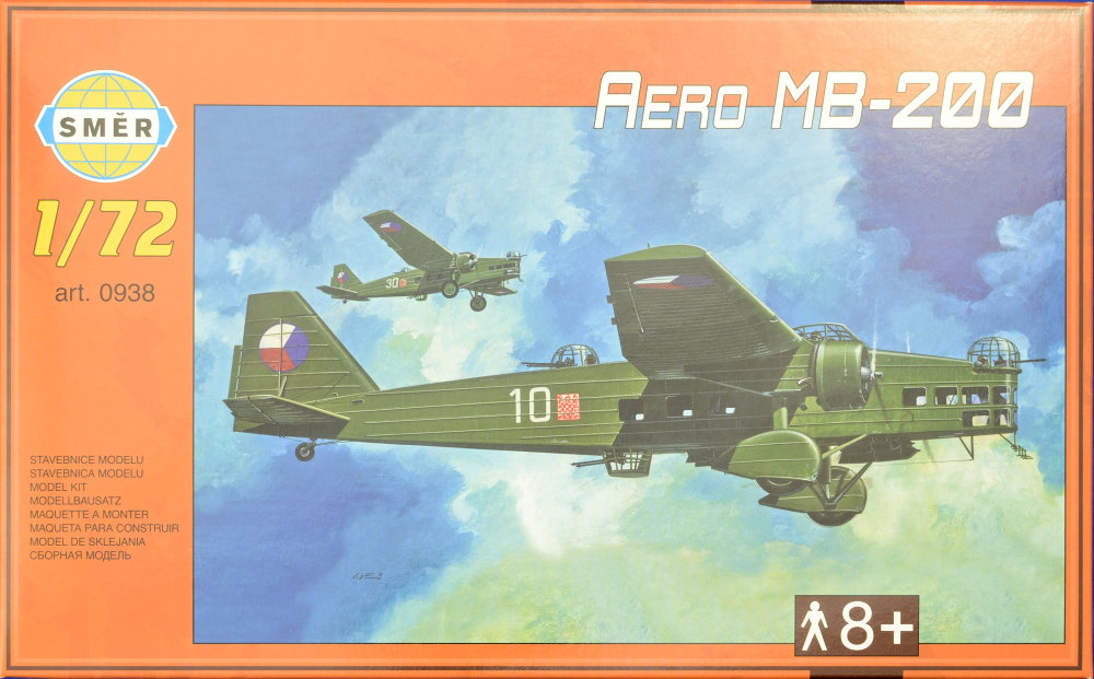 MODELIMEX Online Shop | 1/72 AERO MB-200 (2x CSR, Luftwaffe 1939 ...