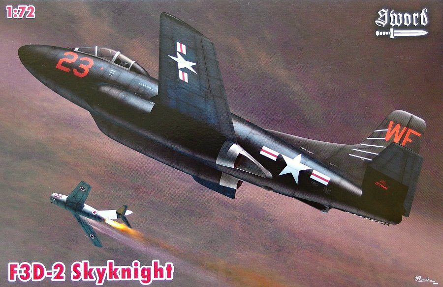 MODELIMEX Online Shop | 1/72 F3D-2 Skyknight (5 decal versions) | your ...