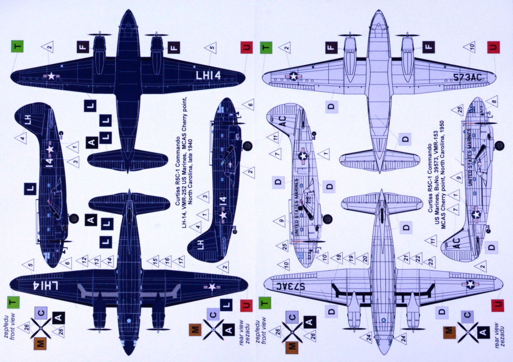 MODELIMEX Online Shop | 1/72 Curtiss R5C-1 Commando (US Marine Corps ...